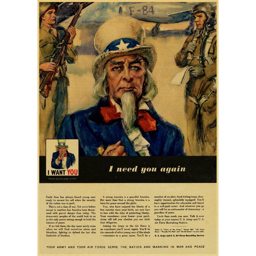 We Want You On Our Team Uncle Sam