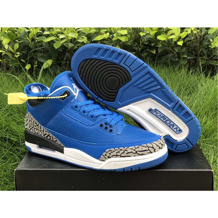 Blue Cement 3s In Box