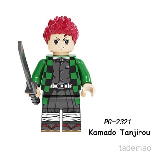 Demon Slayer Series Mini Figuras Tanjirou Nezuko Zenitsu Kyoujurou ...