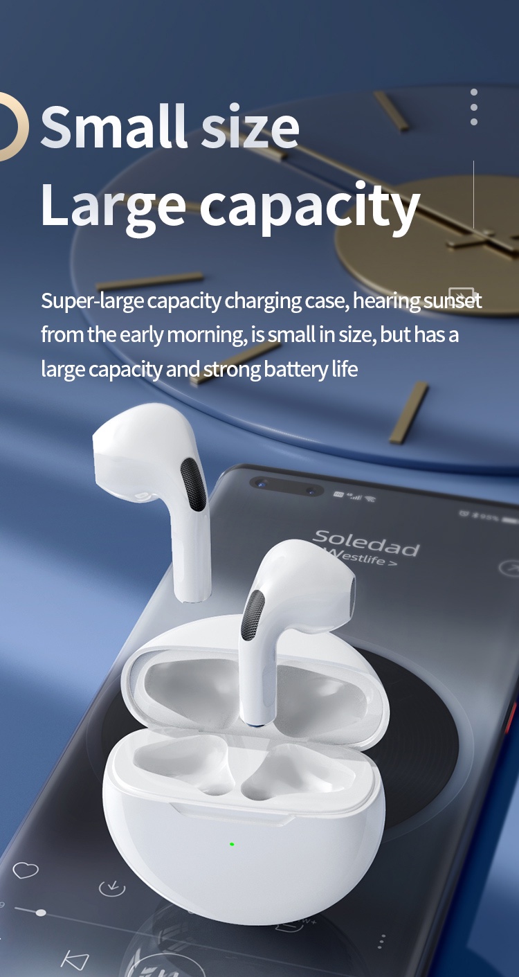 Inpods Pro6 TWS Auriculares Inalámbricos Bluetooth Para IOS Android ...