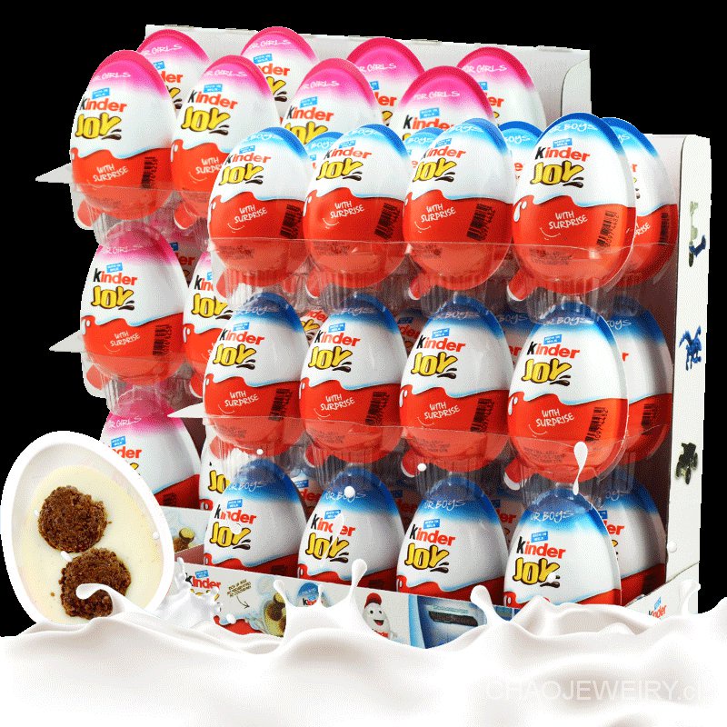 Kinder JOY Huevos, 30 Unidades De Huevos De Chocolate Envueltos ...