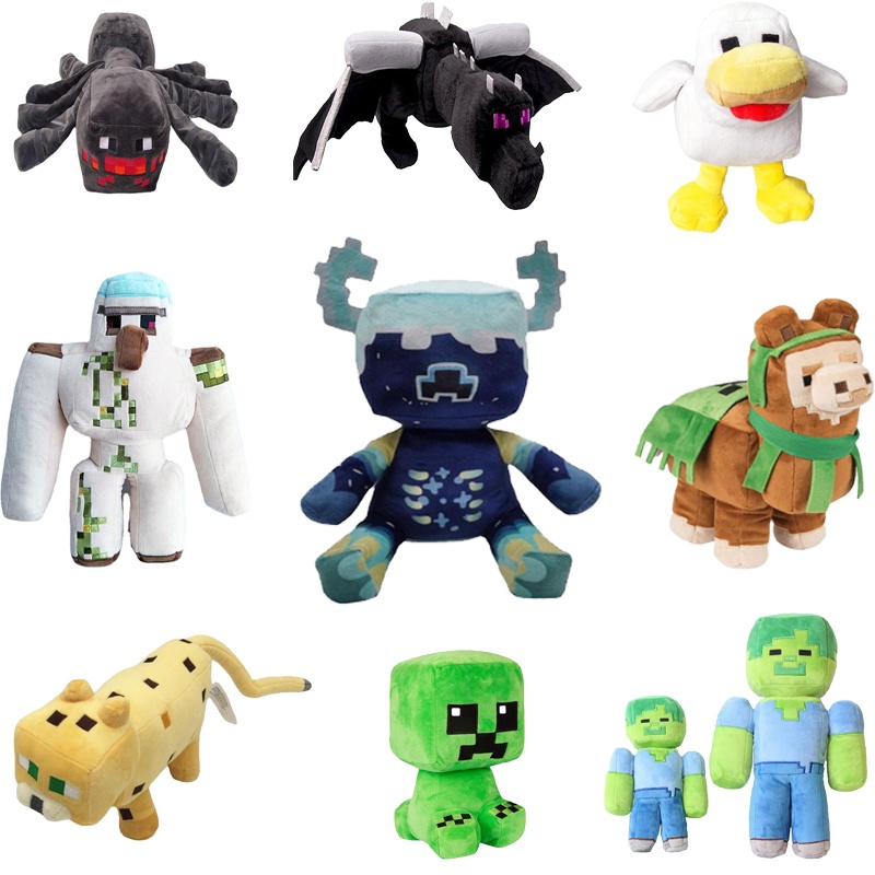 Nuevo Producto My World Minecraft Warden plush Orange Frog Sapo Peluche ...
